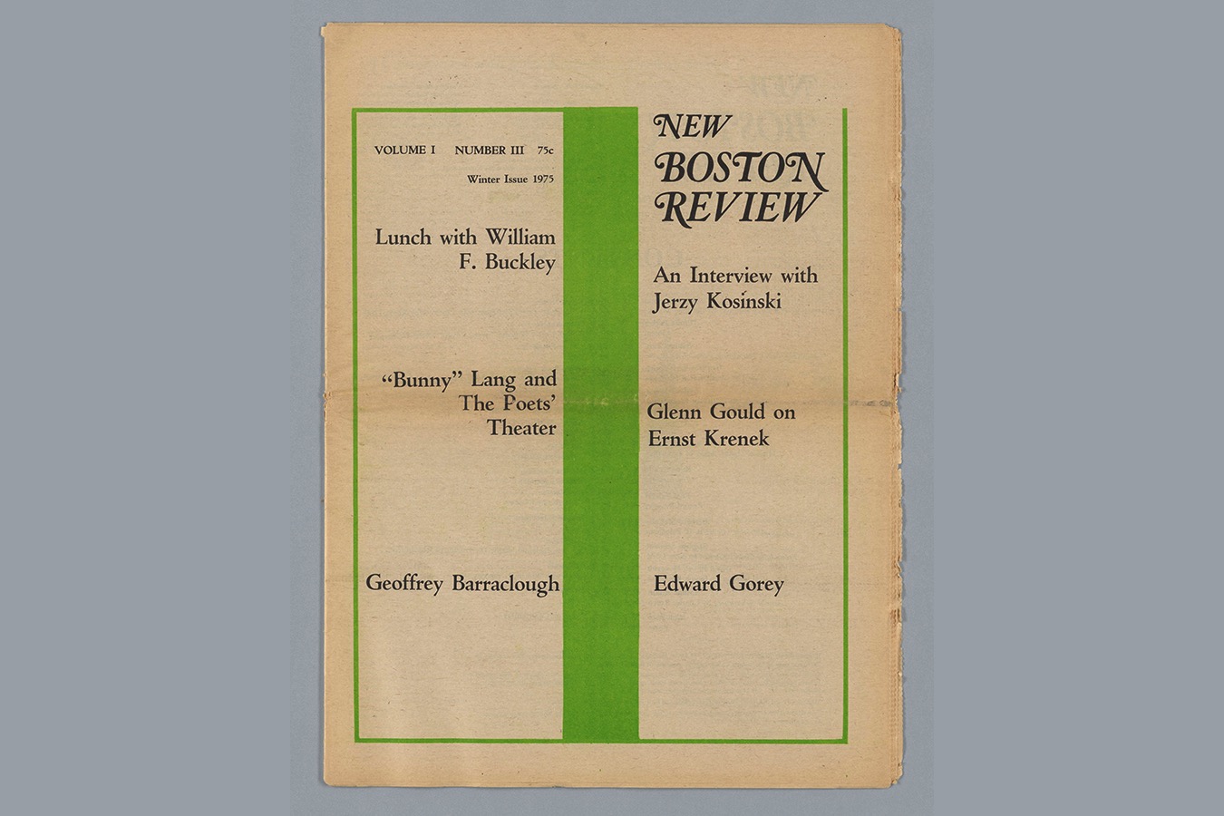 Winter 1975 - Boston Review