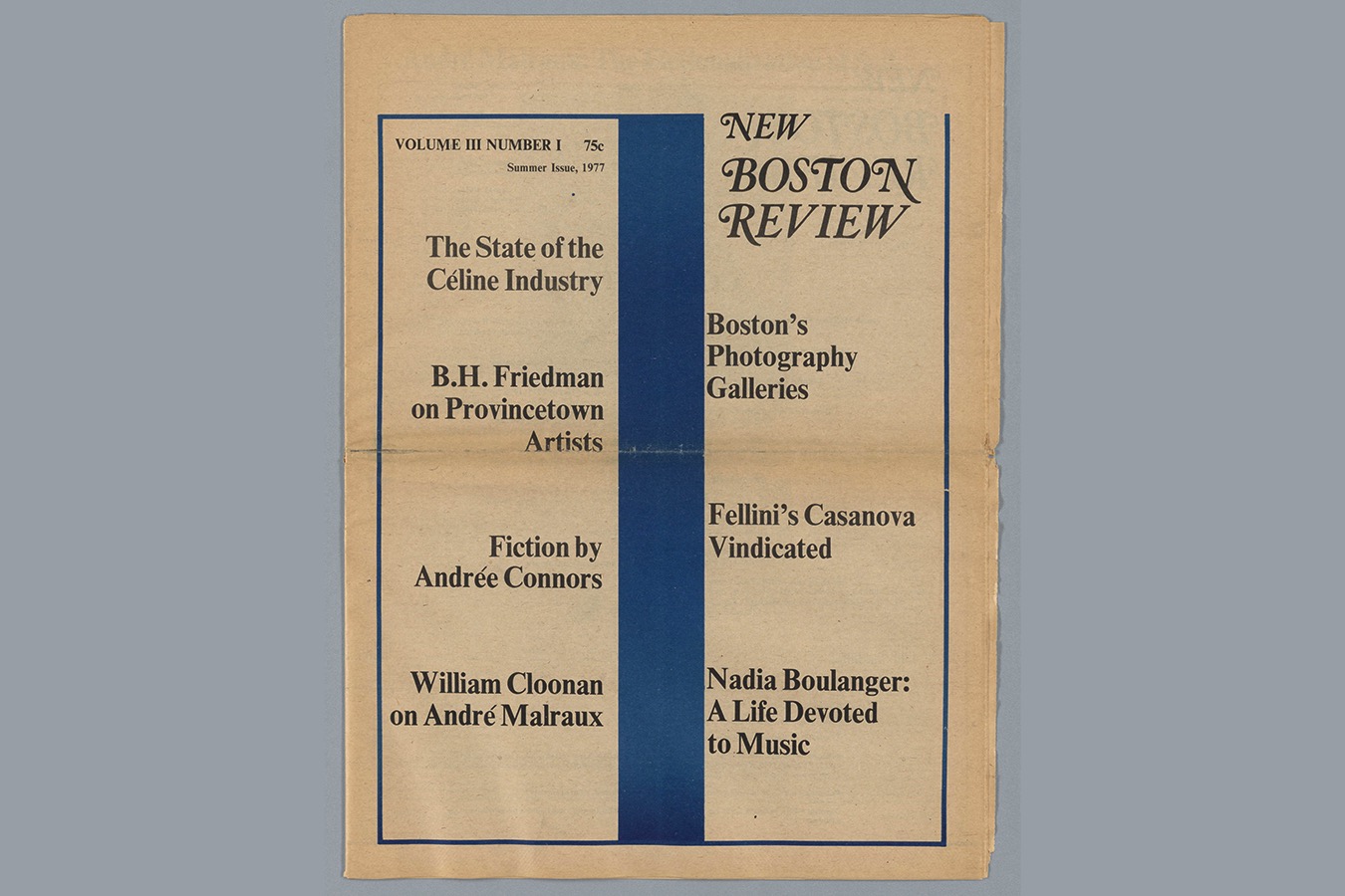 Summer 1977 - Boston Review