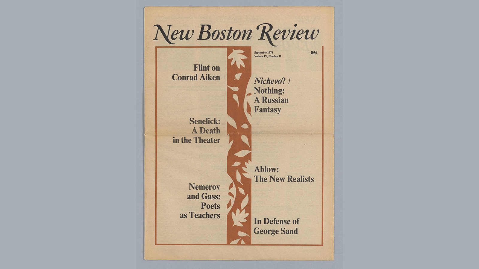 Fall 1978 - Boston Review