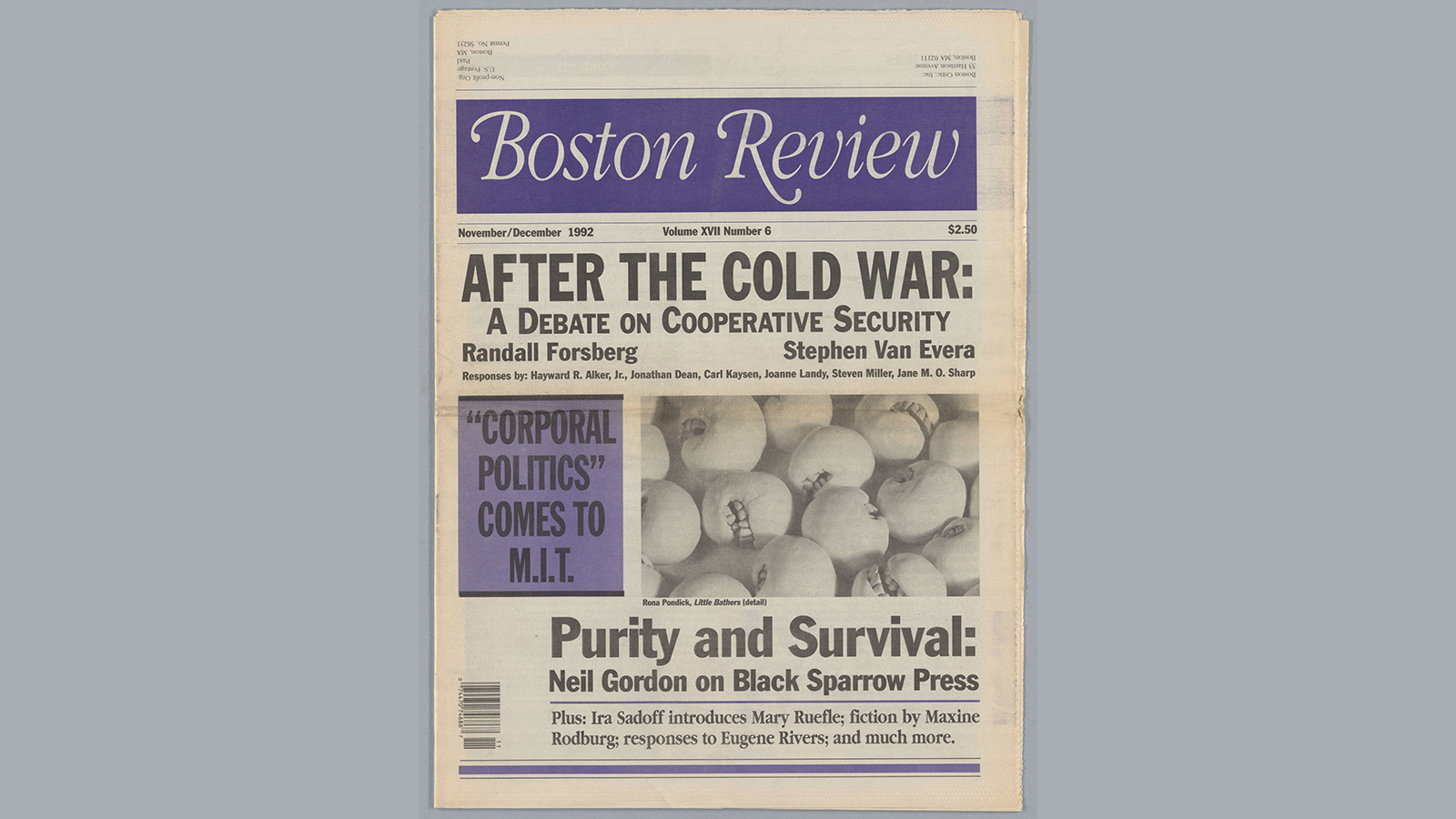 November/December 1992 - Boston Review