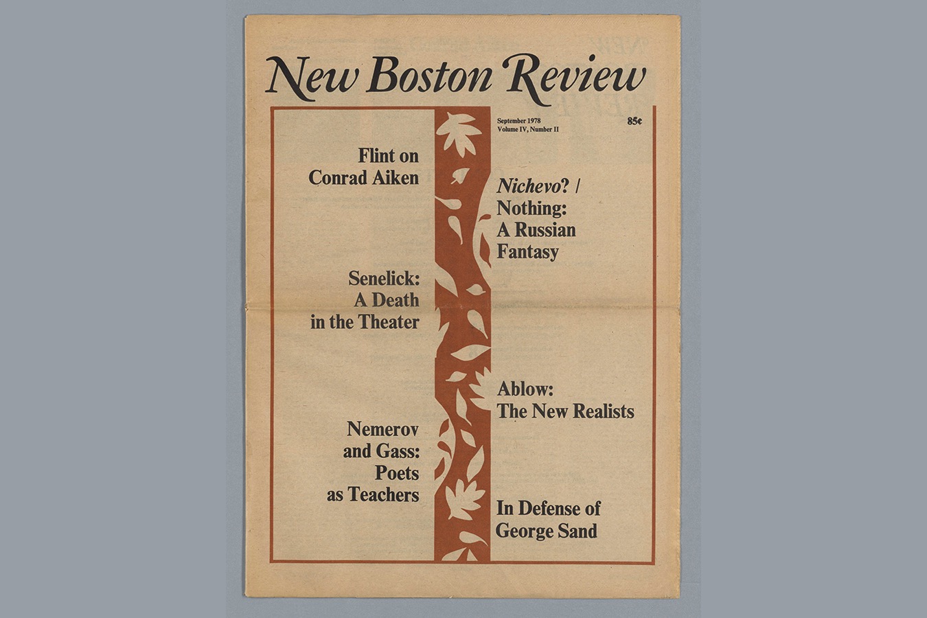 Fall 1978 - Boston Review
