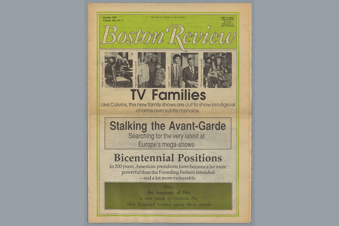 September/October 1987 - Boston Review