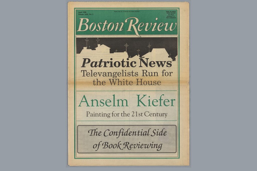 March/April 1988 - Boston Review