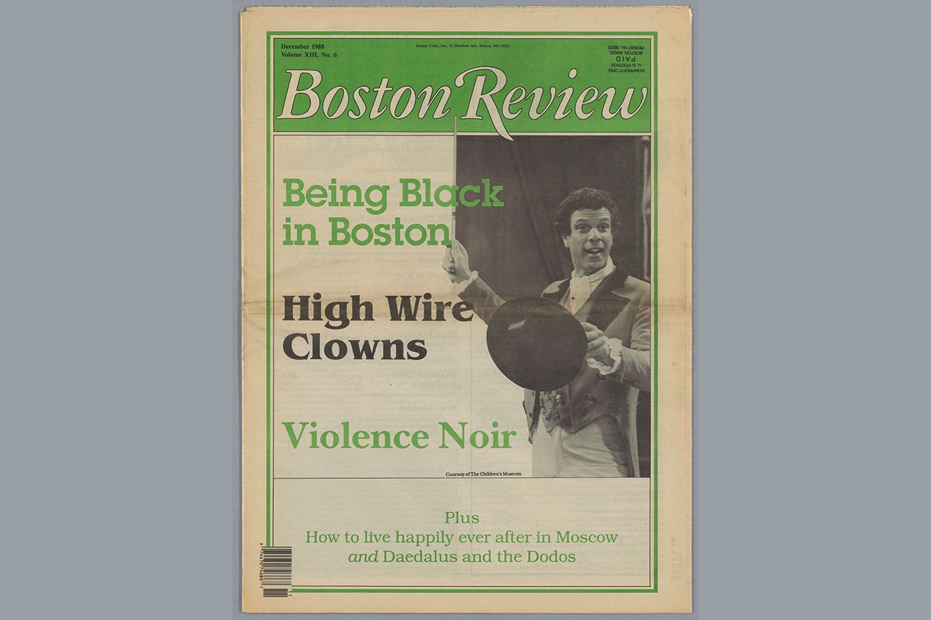 November/December 1988 - Boston Review