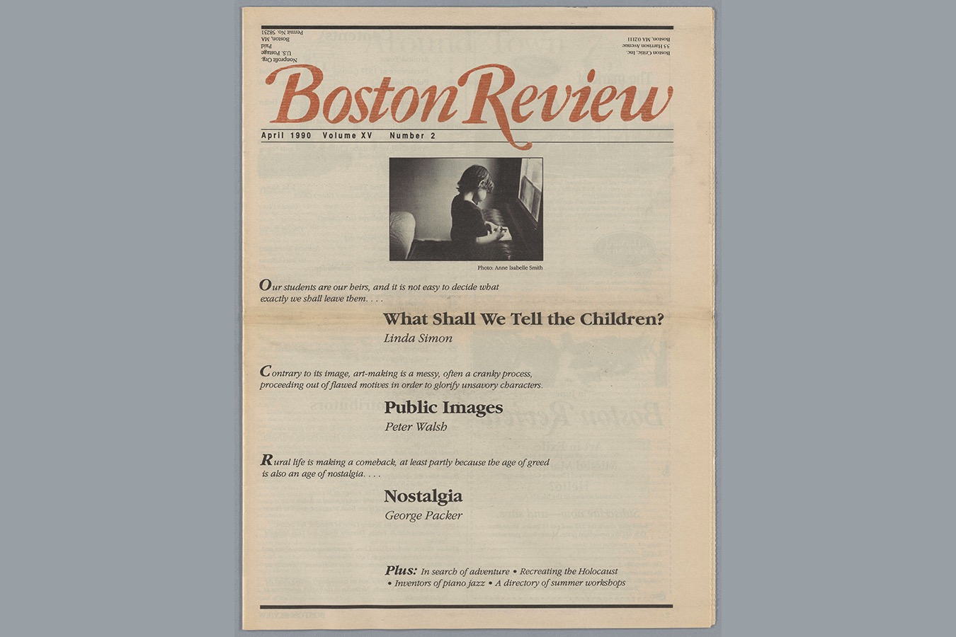 March/April 1990 - Boston Review