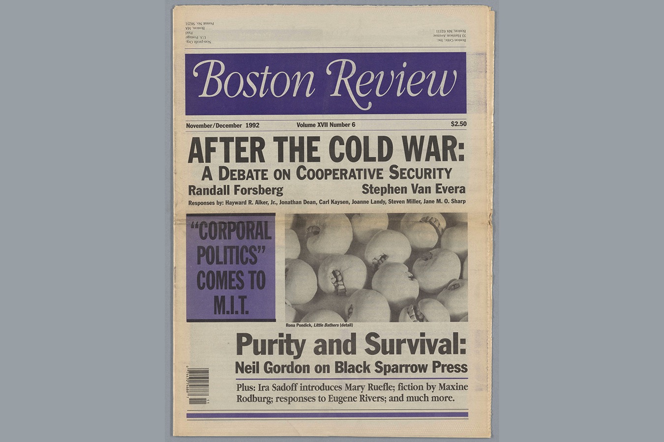 November/December 1992 - Boston Review