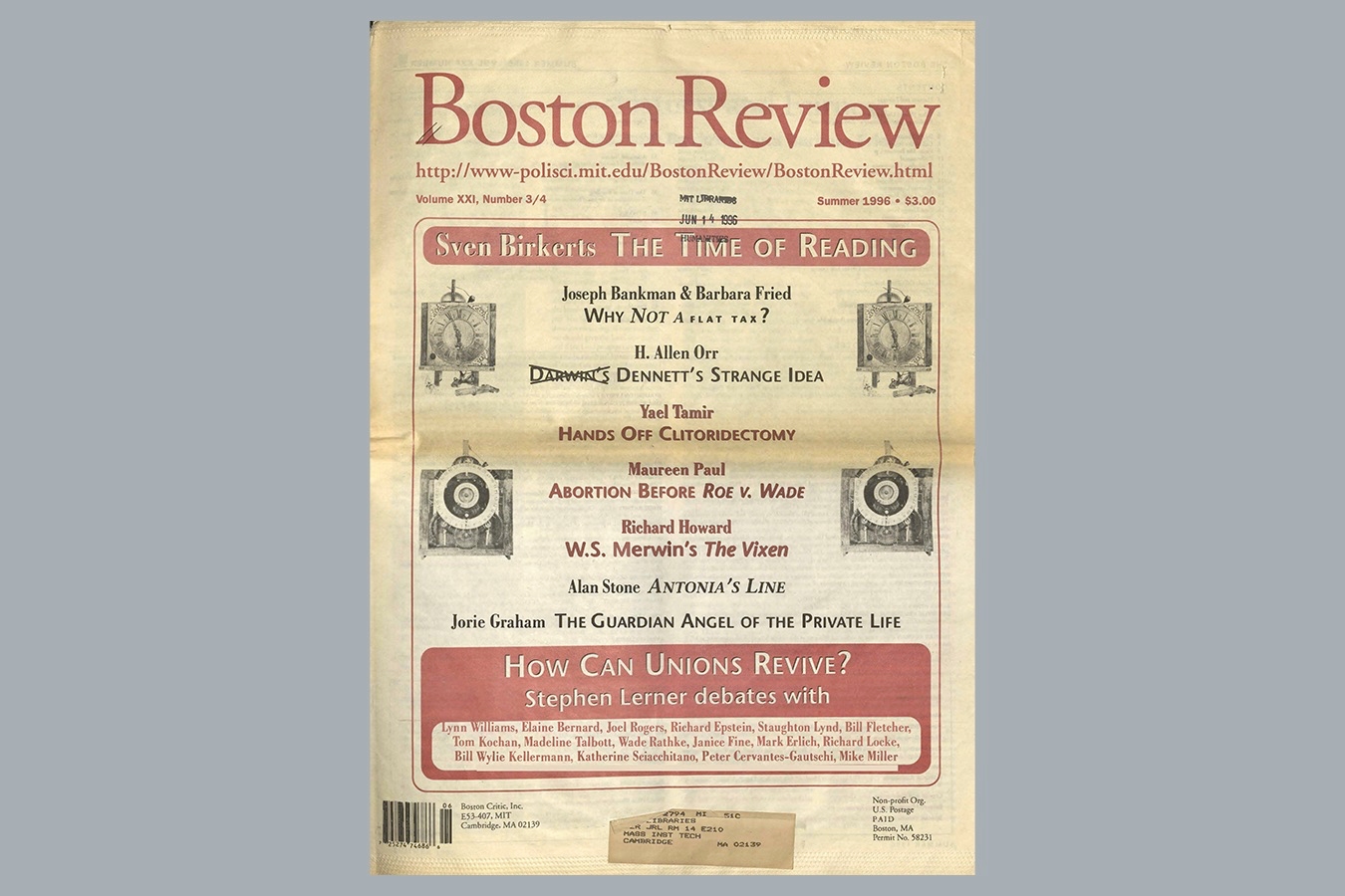 Summer 1996 - Boston Review