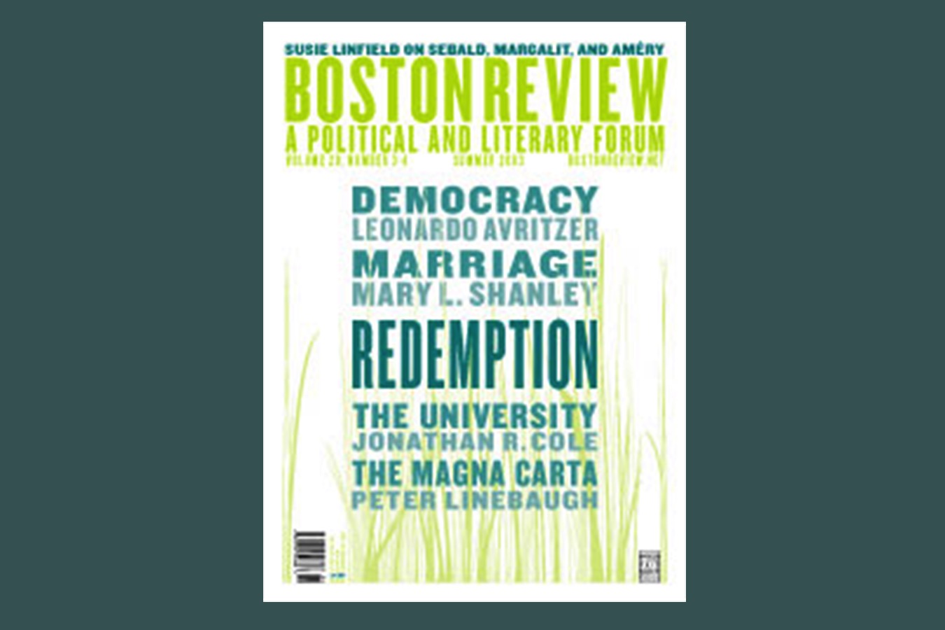 Summer 2003 - Boston Review