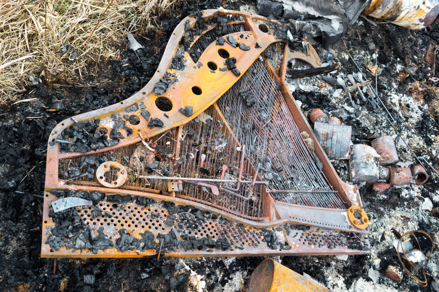 To the Piano Burning on the Beach - Boston Review