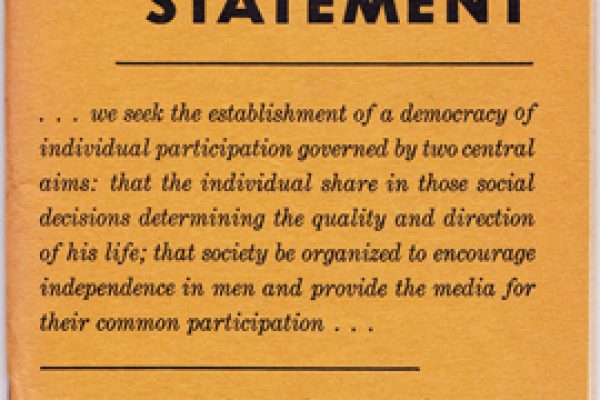 The Port Huron Statement at 50 - Boston Review